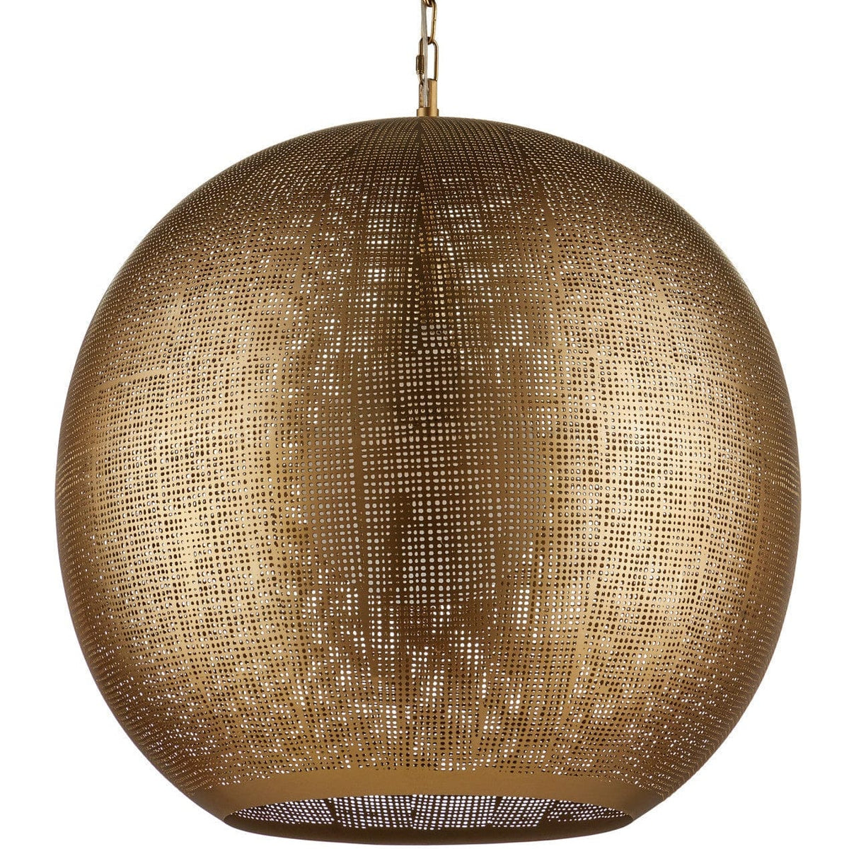 Buckram Orb Pendant – Meadow Blu