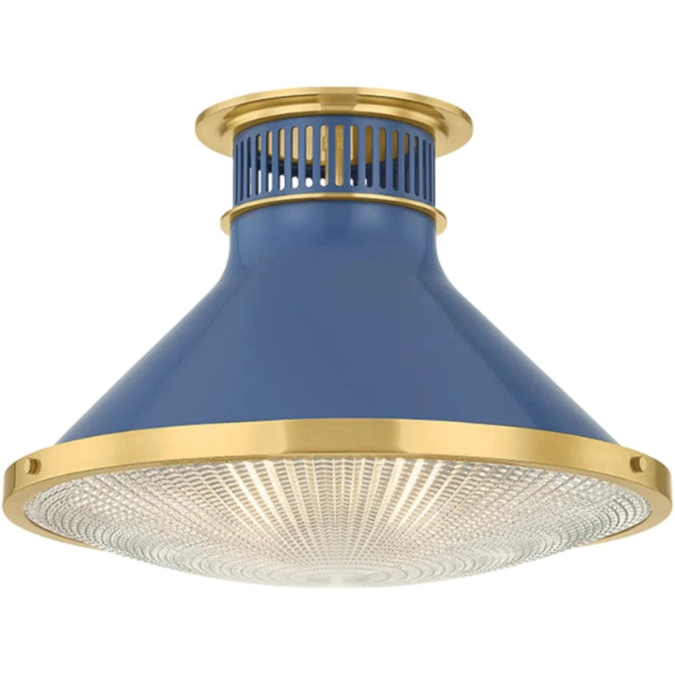 Mark D. Sikes Highclere Flush Mount – Meadow Blu