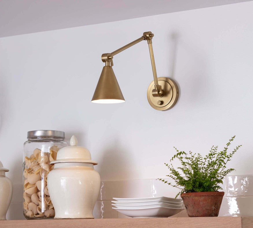 Adjustable Wall Sconces | Lighting You'll Love - Shop Now! – Meadow Blu
