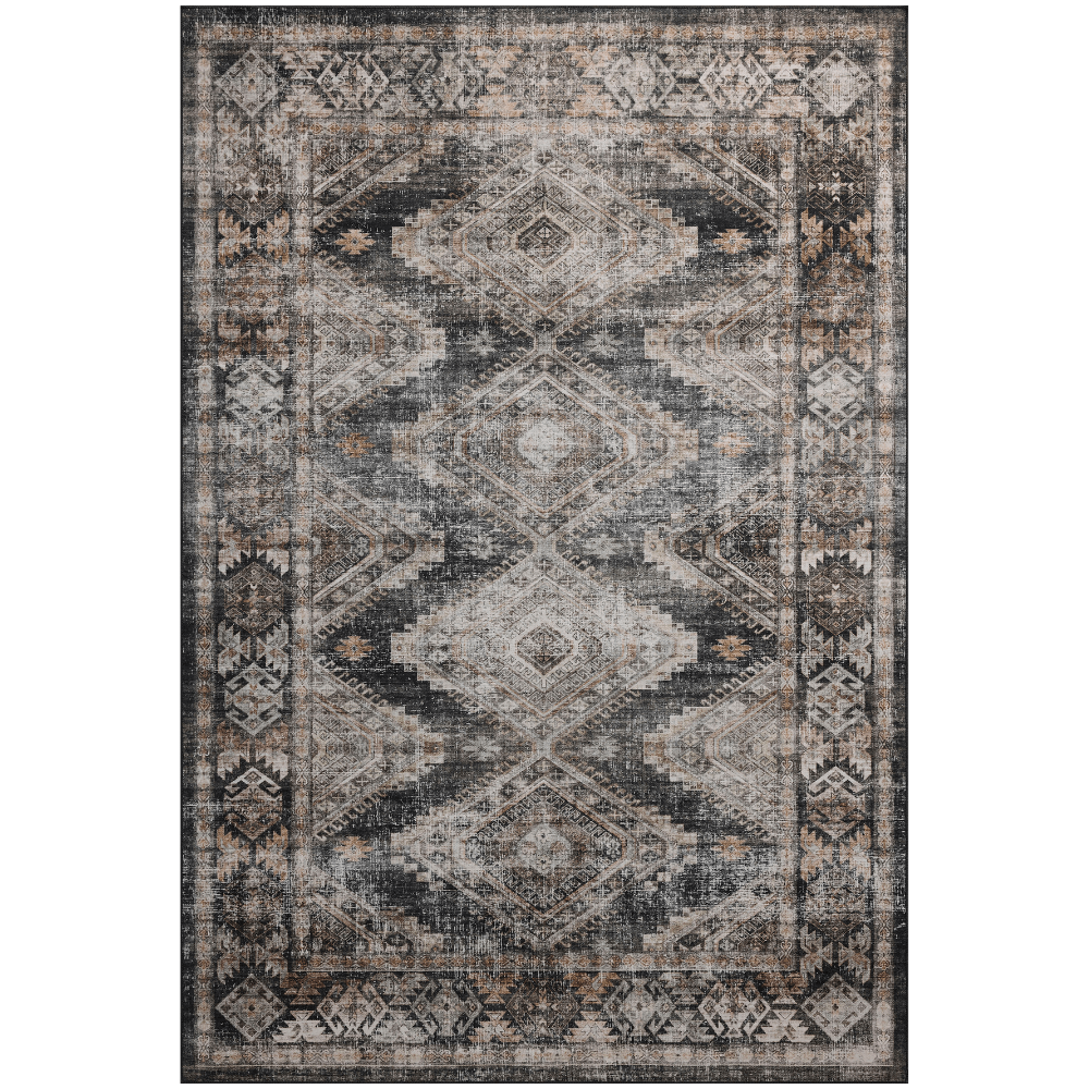 Josie Ink/Earth Rug – Meadow Blu