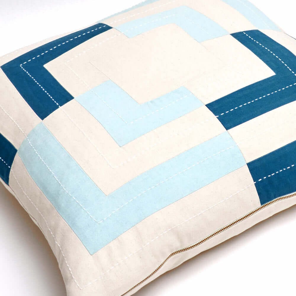 Anchal Fracture Throw Pillow – Meadow Blu