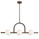 Harrison Linear Chandelier – Meadow Blu