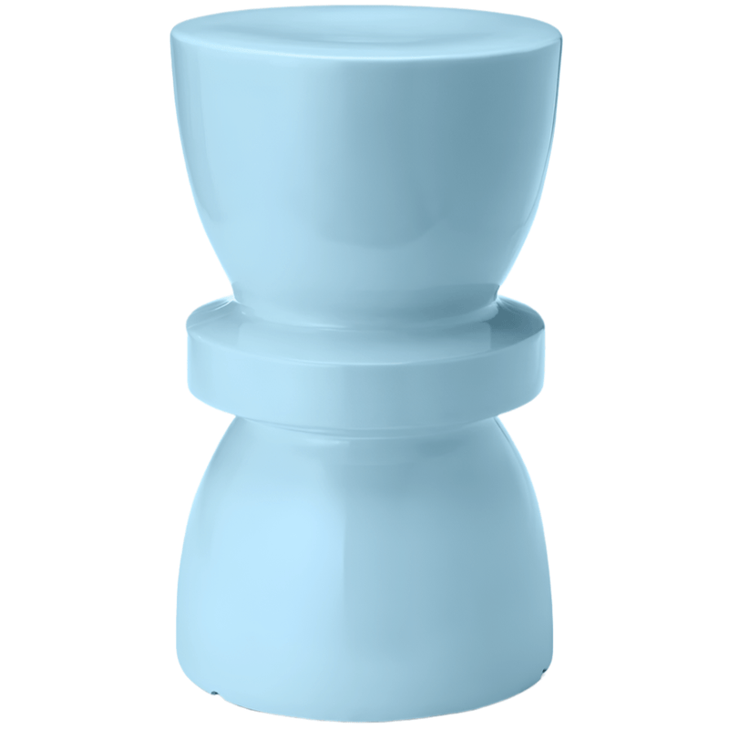 Binx Stool/Accent Table – Meadow Blu