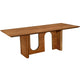 Penelope Walnut Rectangular Dining Table – Meadow Blu