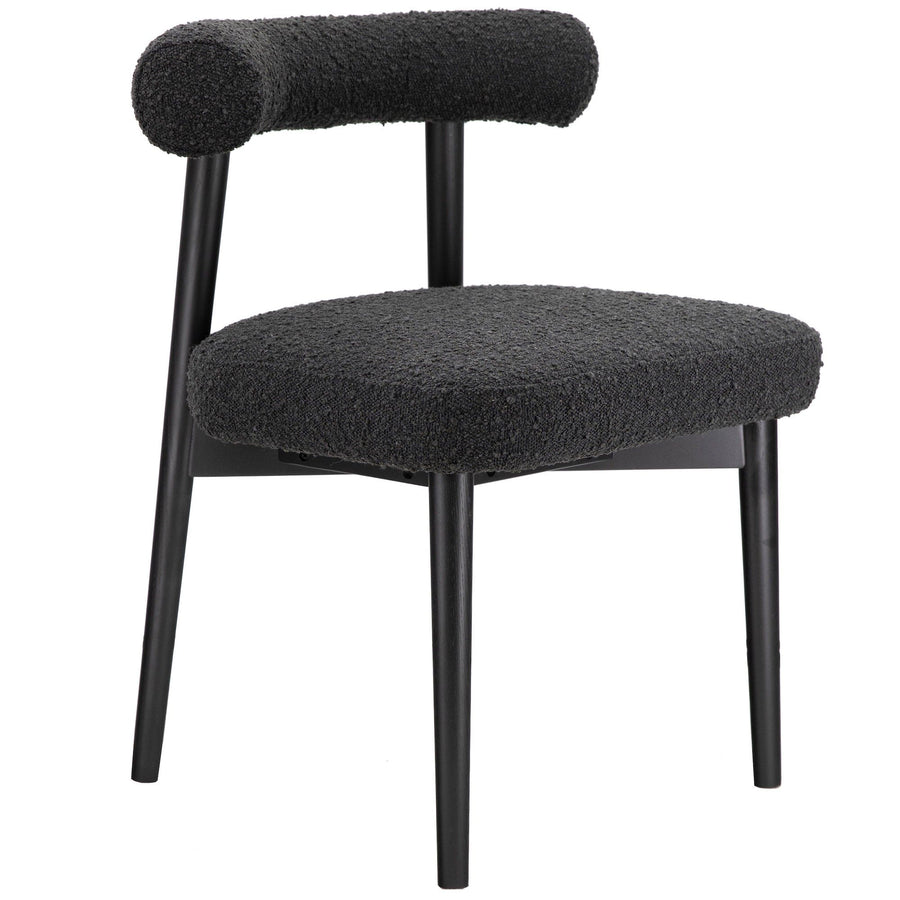 Aksel Boucle Side Chair – Meadow Blu