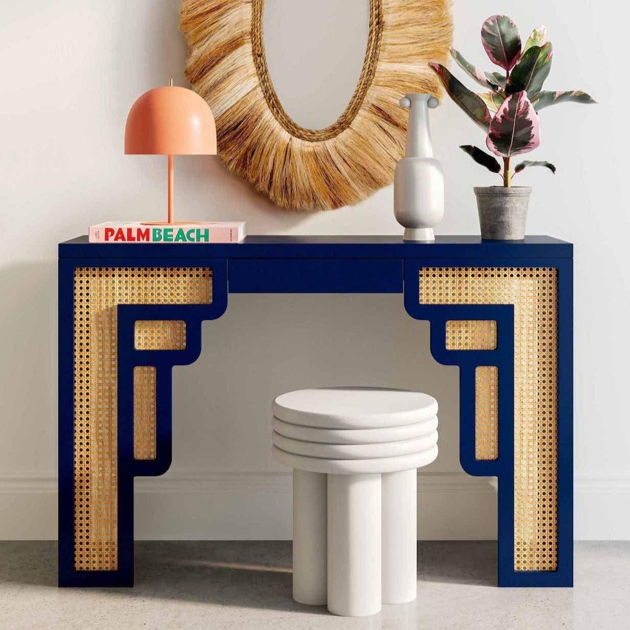 Candelabra Home Suzie Console Table, Navy – Meadow Blu