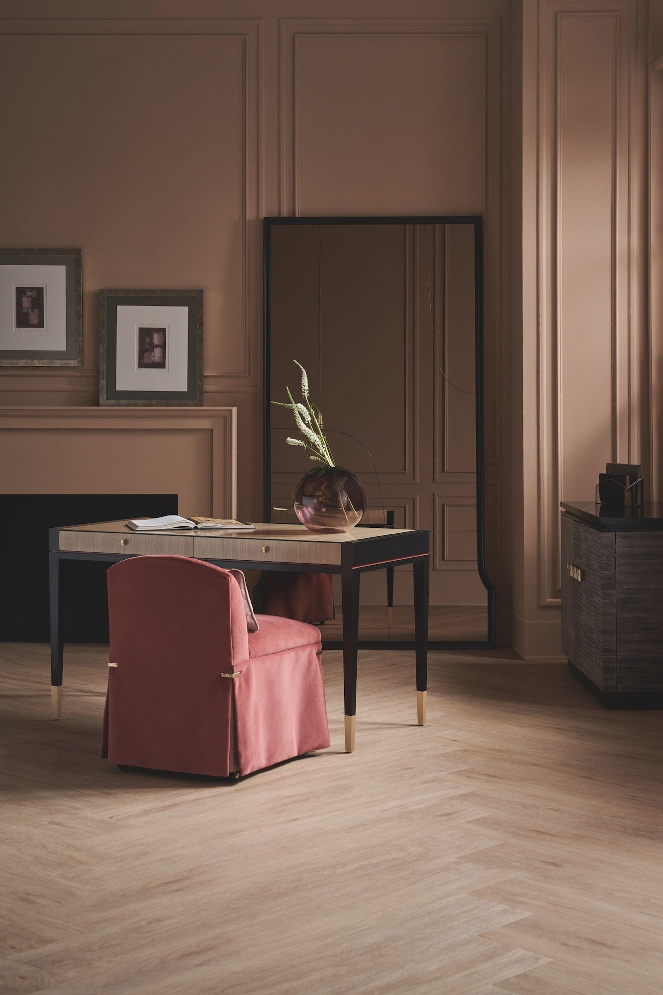 Caracole Bustle Chair – Meadow Blu