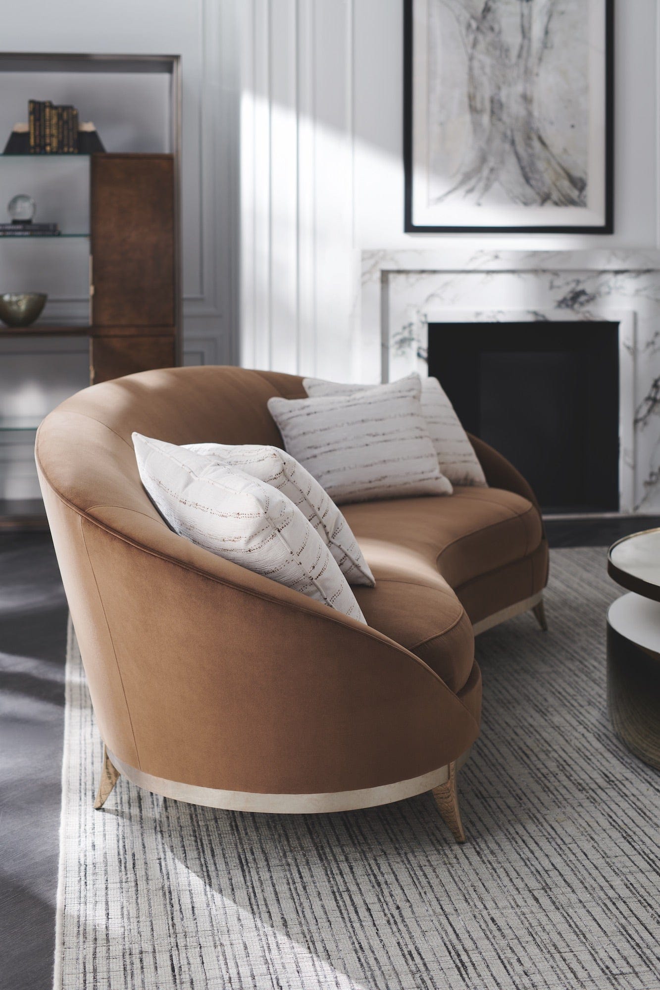 Caracole Main Event Sofa – Meadow Blu