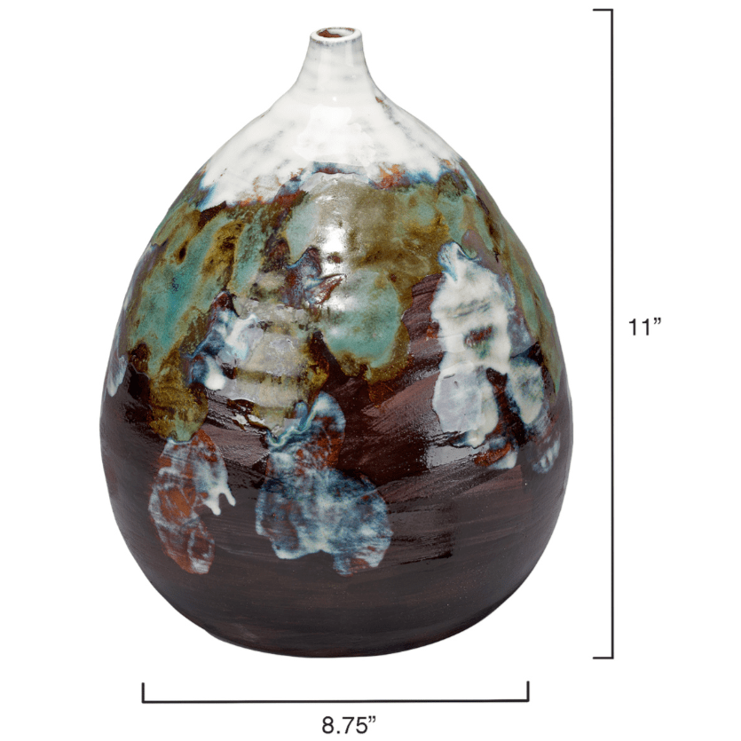 Collage Vase – Meadow Blu