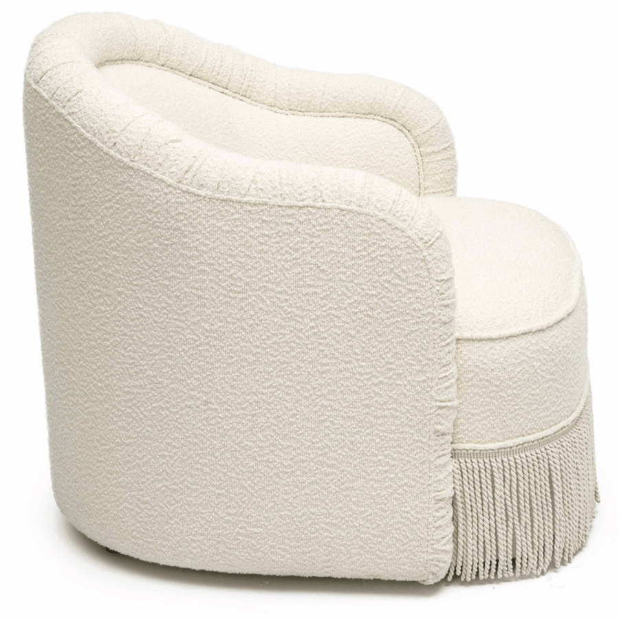 Georgia Tassel Lounge Chair – Meadow Blu