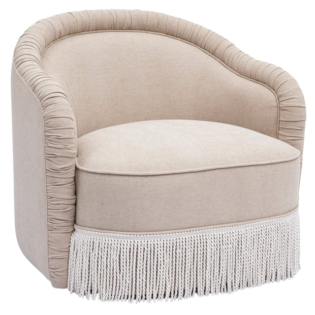 Georgia Tassel Lounge Chair – Meadow Blu