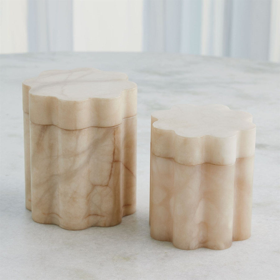 Cumulus Alabaster Boxes – Meadow Blu