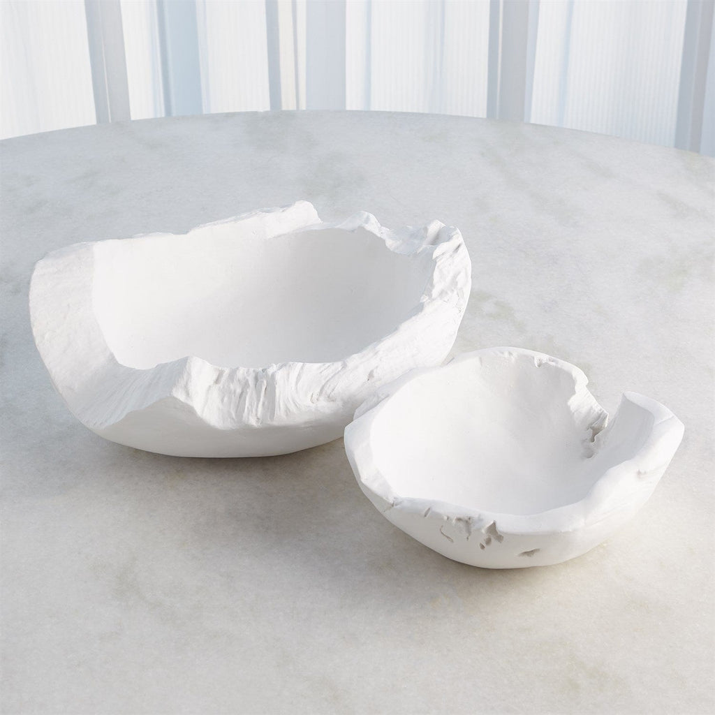 Global Views Faux Timber Bowl Set – Meadow Blu
