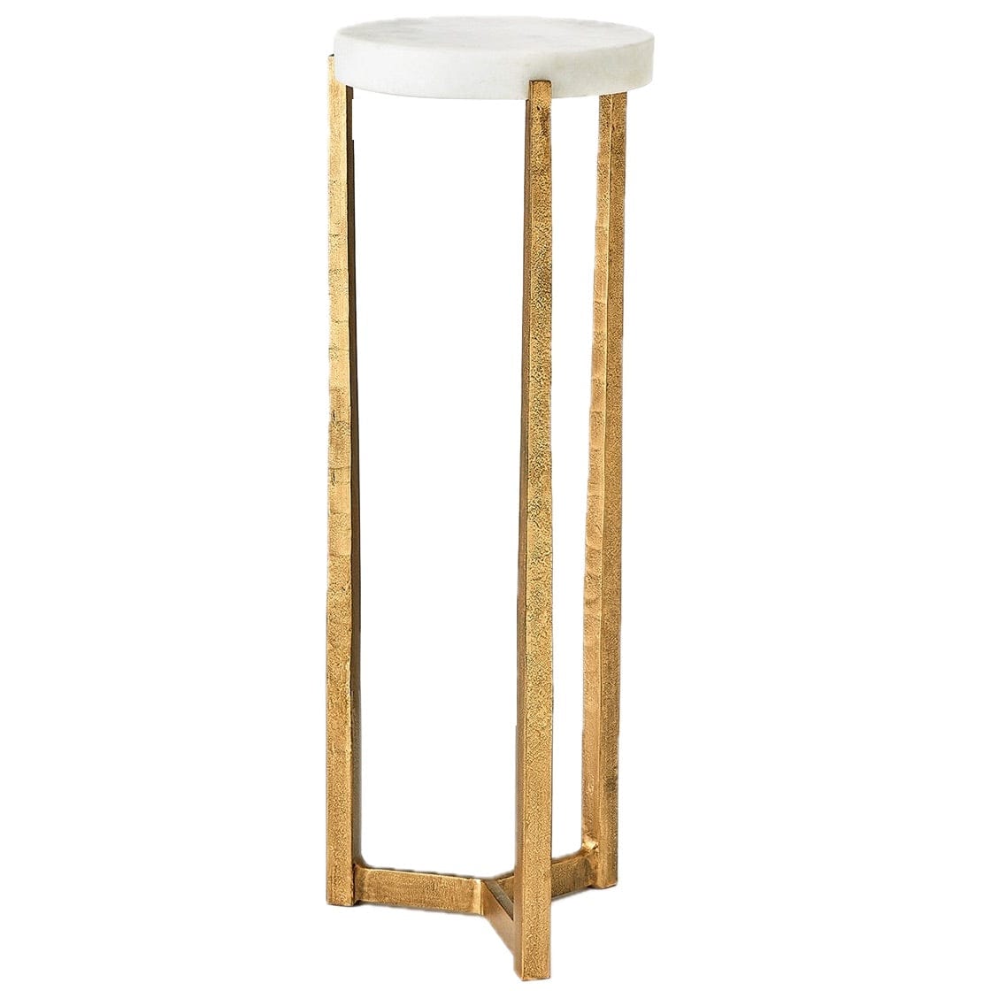 Marble Disk Table – Meadow Blu