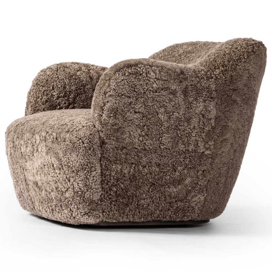Julius Swivel Chair – Meadow Blu