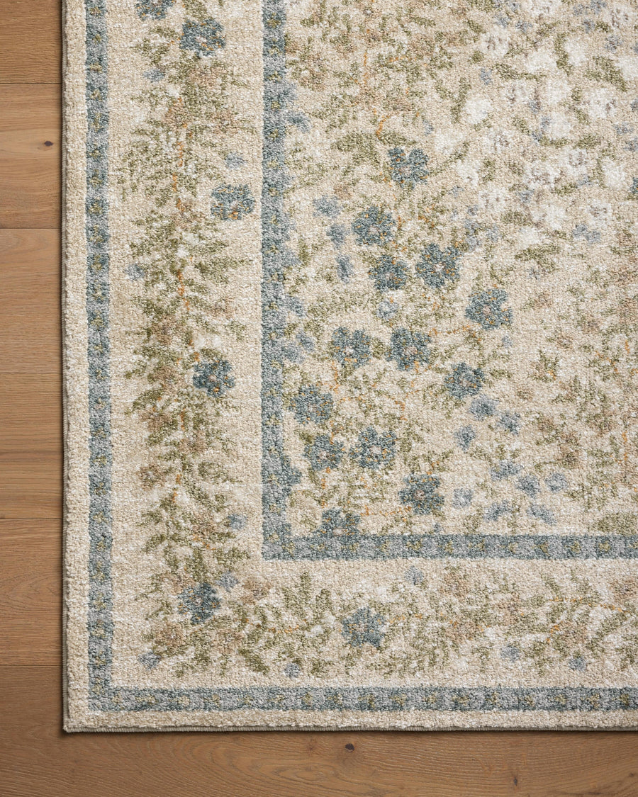 Wildwood Garden Rug – Meadow Blu