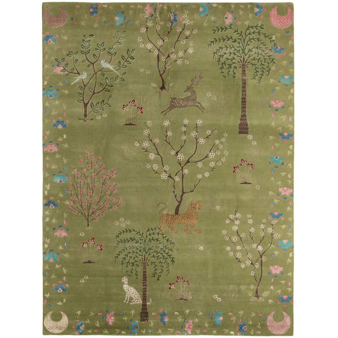 Majnun Karmel Rug – Meadow Blu