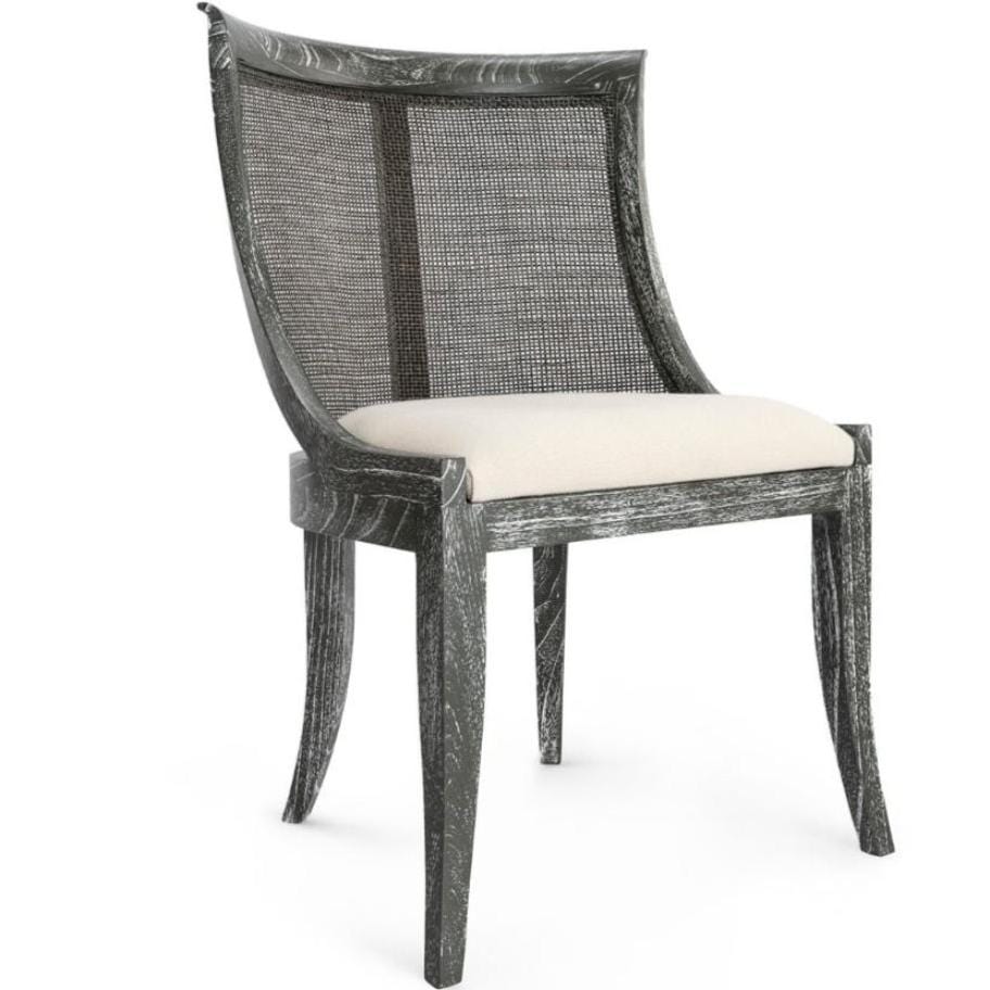 Monaco Arm Chair – Meadow Blu