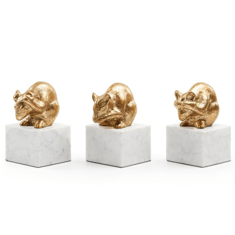 Mouse Statue (Set of 3) – Meadow Blu
