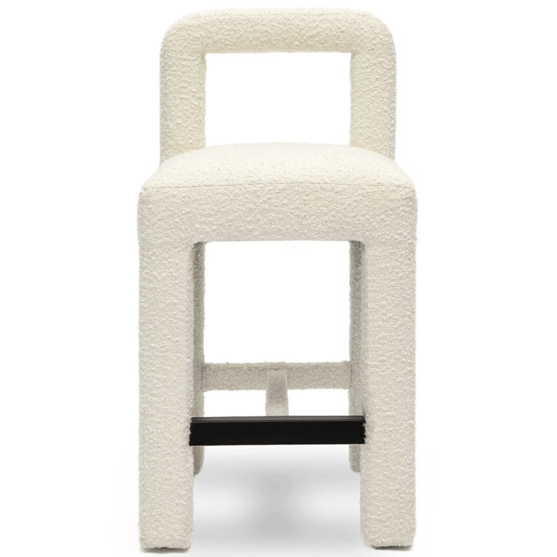 Sable Boucle Counter Stool – Meadow Blu