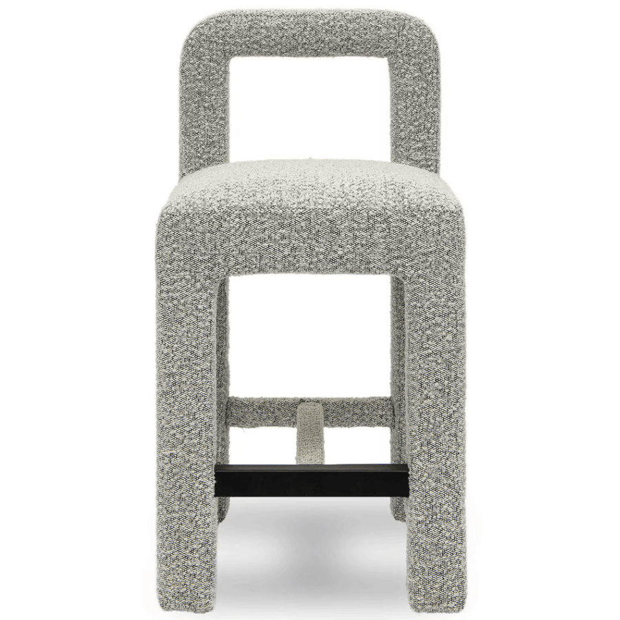 Sable Boucle Counter Stool – Meadow Blu