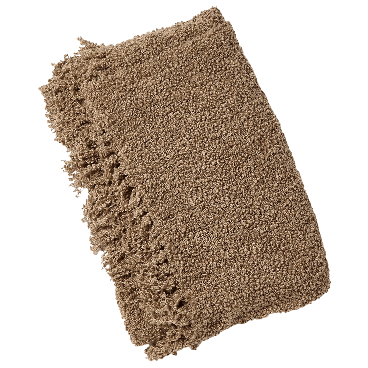 Textured Boucle Throw – Meadow Blu