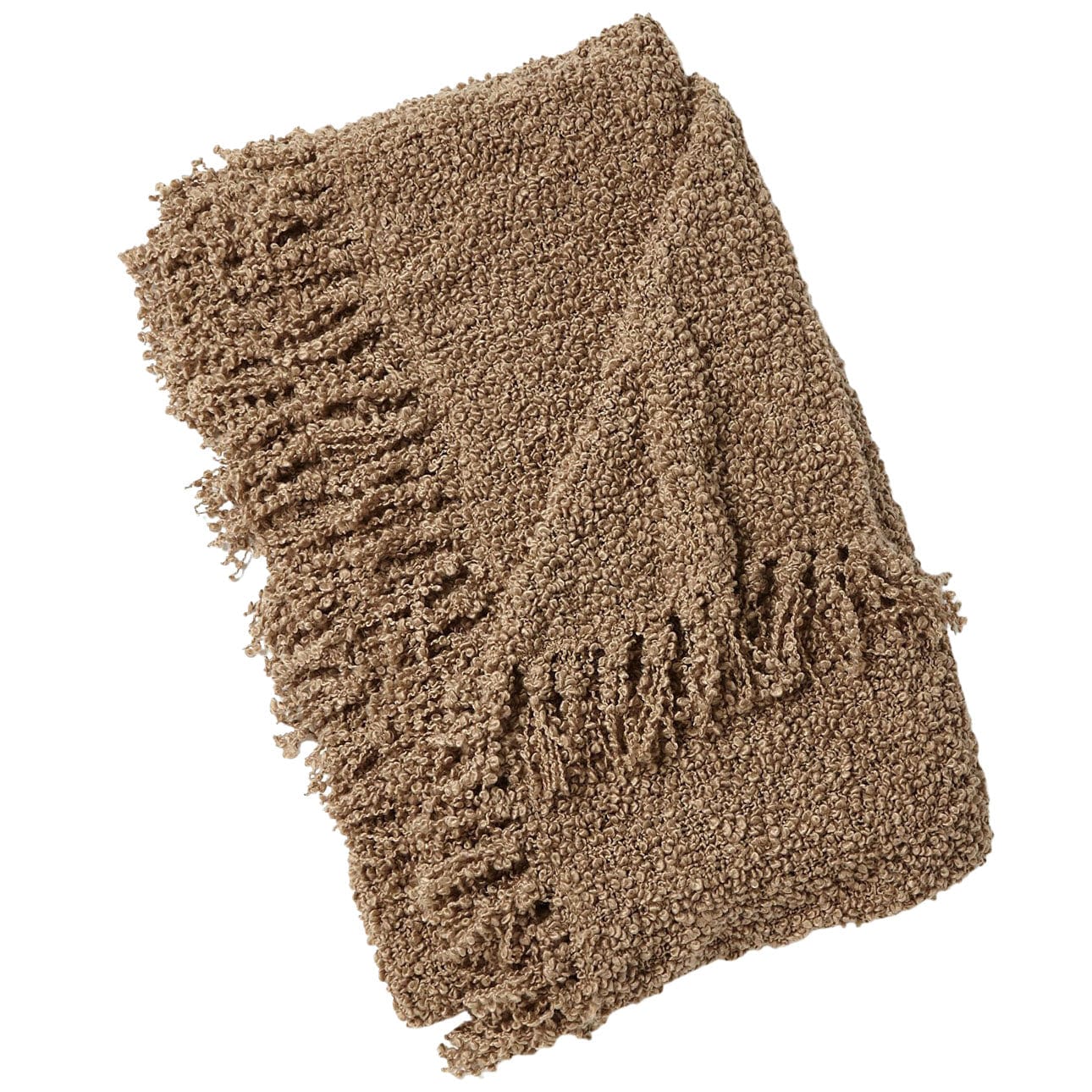 Textured Boucle Throw – Meadow Blu