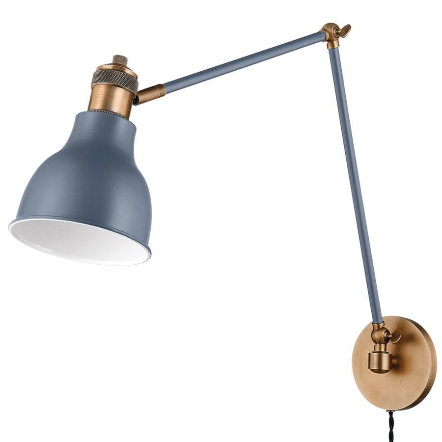 Makin Plug-In Sconce – Meadow Blu