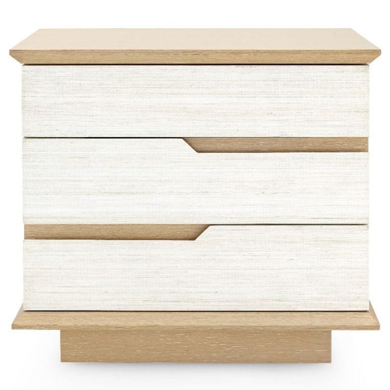 Simon 3-Drawer Side Table – Meadow Blu