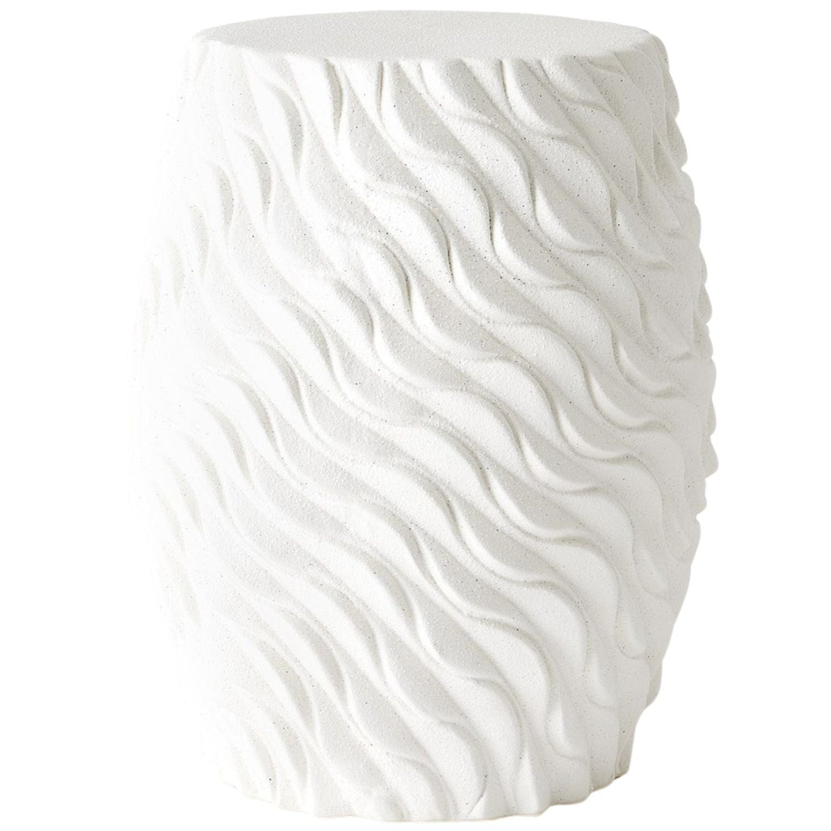 Wave Stool/Side Table – Meadow Blu