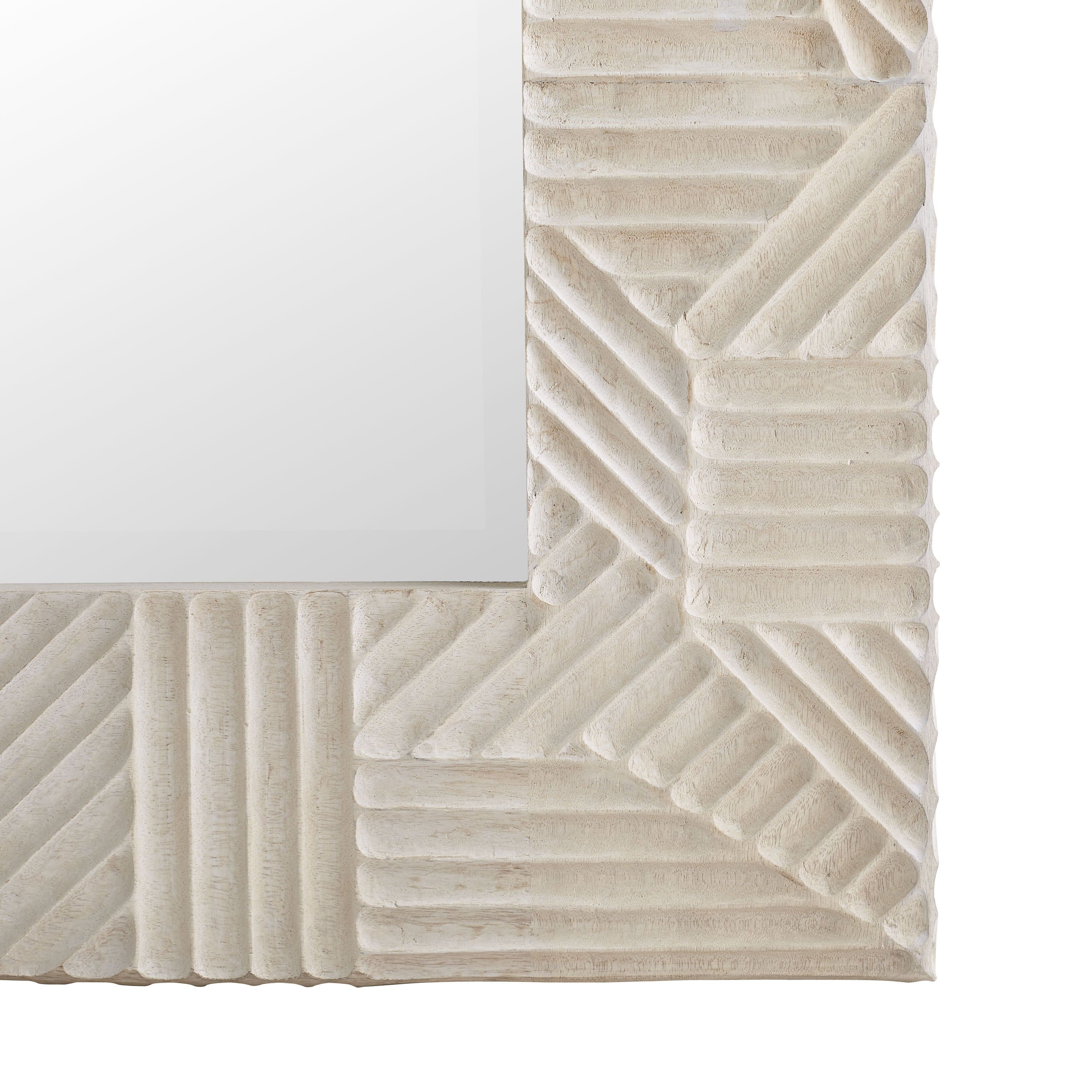 Arteriors Beth Webb Marsh Floor Mirror – Meadow Blu