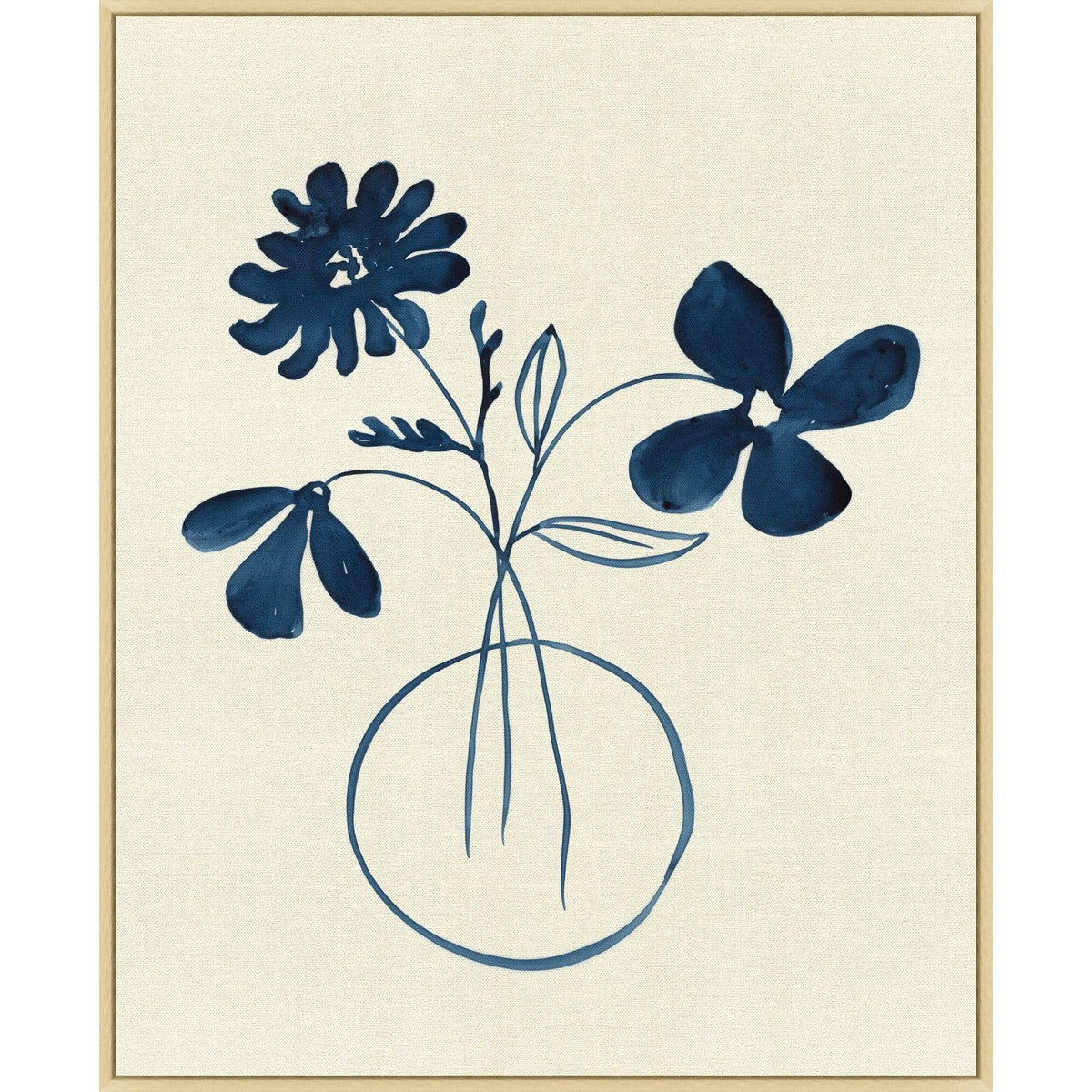 BLU ART Blue Flowers IV – Meadow Blu