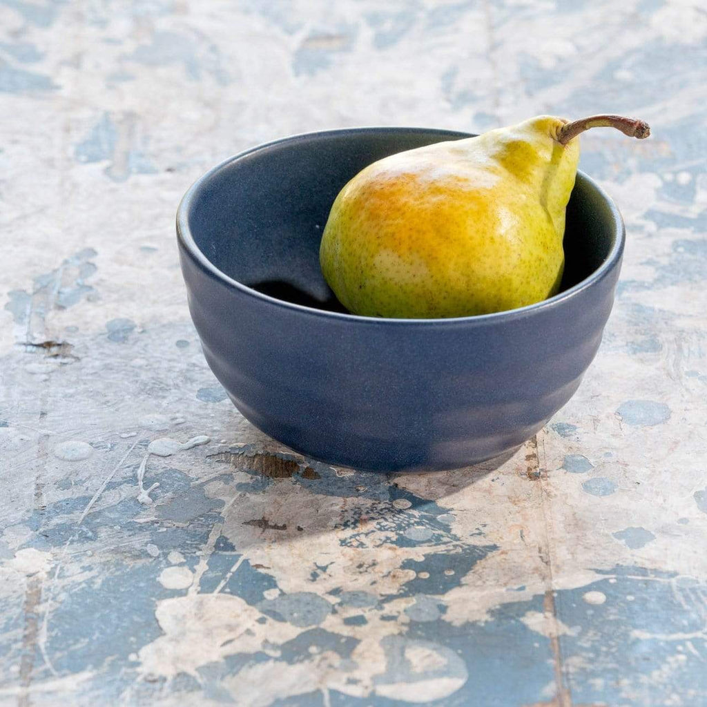 Blue Pheasant Hayes Dinnerware - (Pack of 4) Matte Navy – Meadow Blu