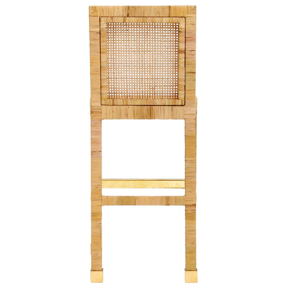 Candelabra Home Amara Rattan Counter & Bar Stool – Meadow Blu