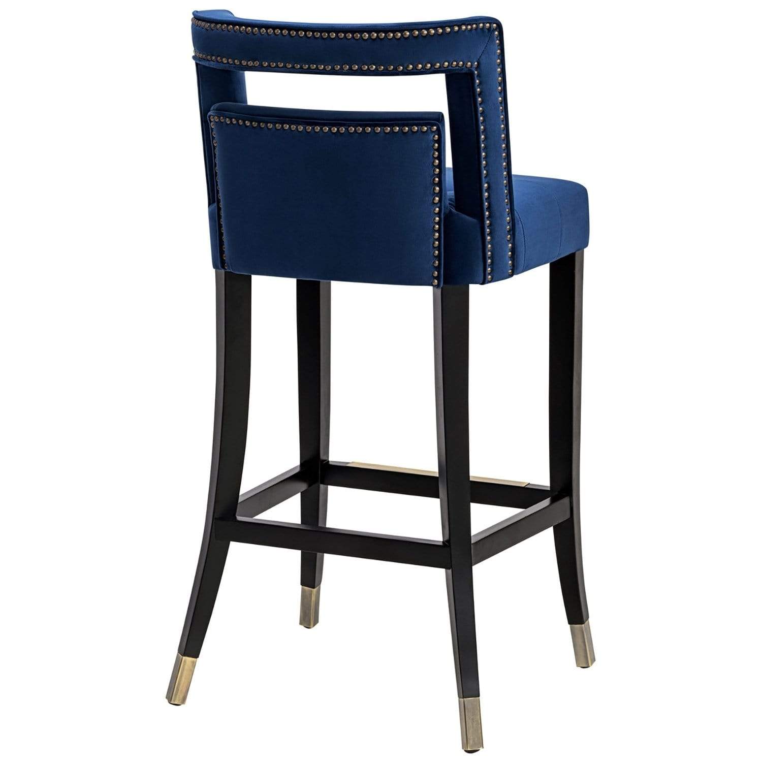 Candelabra Home Hart Velvet Bar and Counter Stool – Meadow Blu