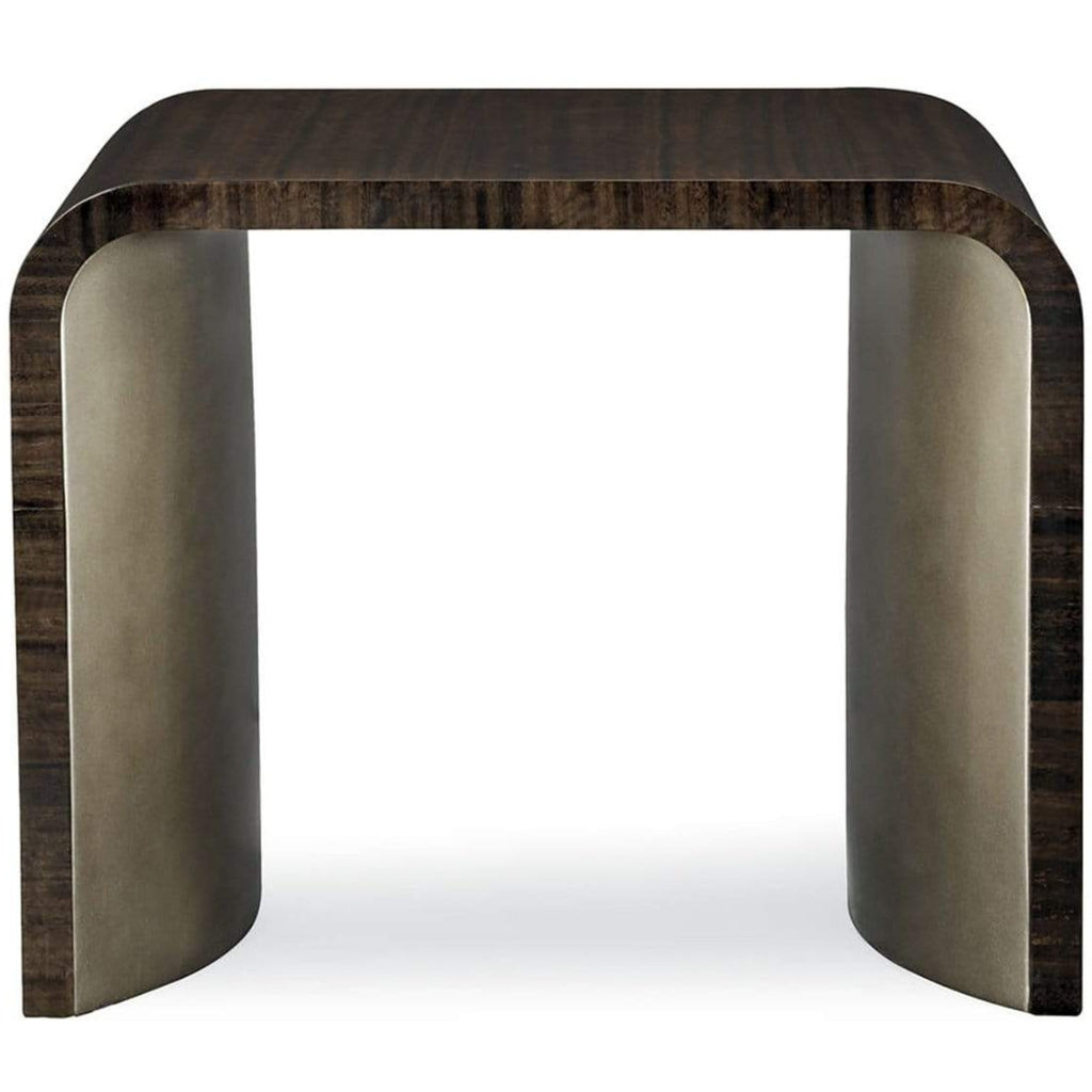 Caracole Streamline End Table – Meadow Blu