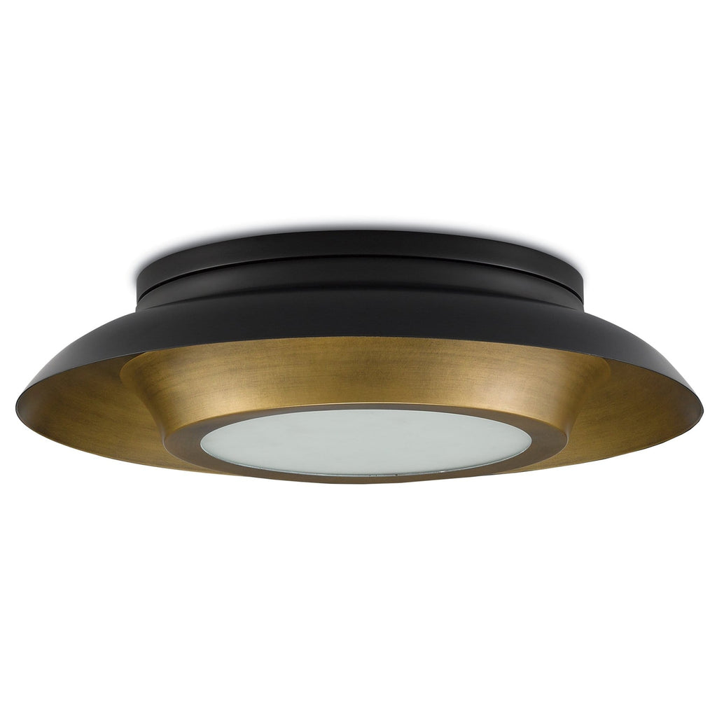 Currey & Company Metaphor Flush Mount – Meadow Blu