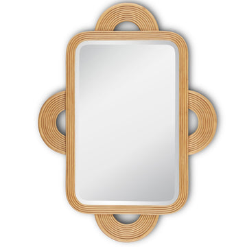 Currey & Company Santos Rectangular Mirror – Meadow Blu