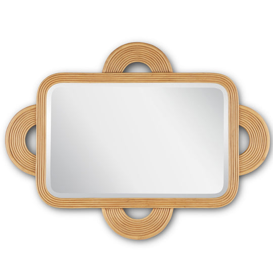 Currey & Company Santos Rectangular Mirror – Meadow Blu