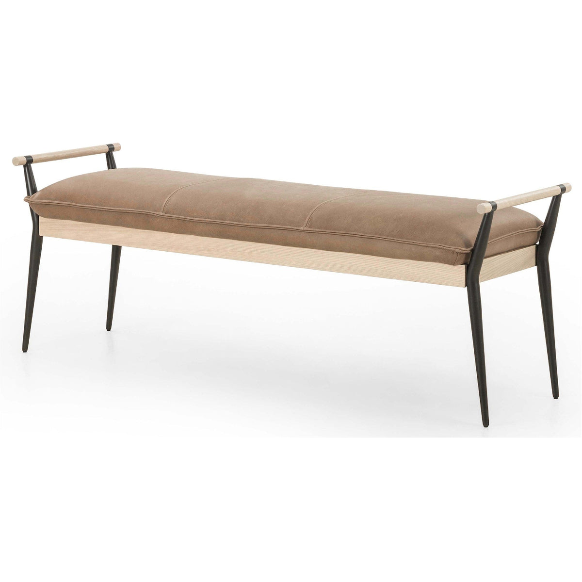 Four Hands Charlotte Bench – Meadow Blu