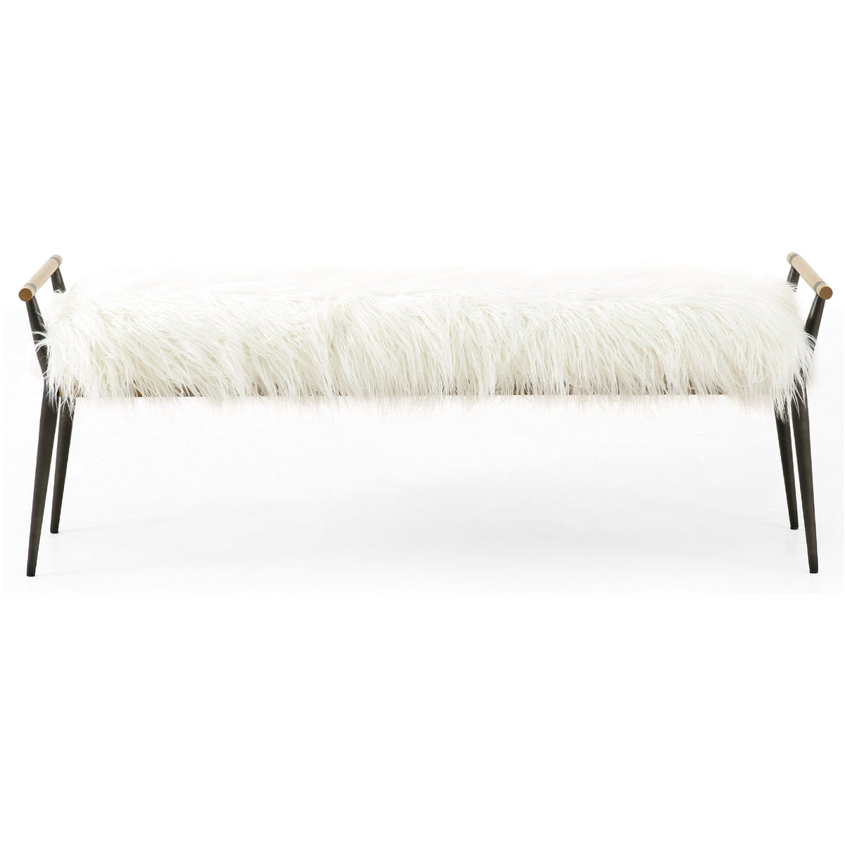 Four Hands Charlotte Bench – Meadow Blu