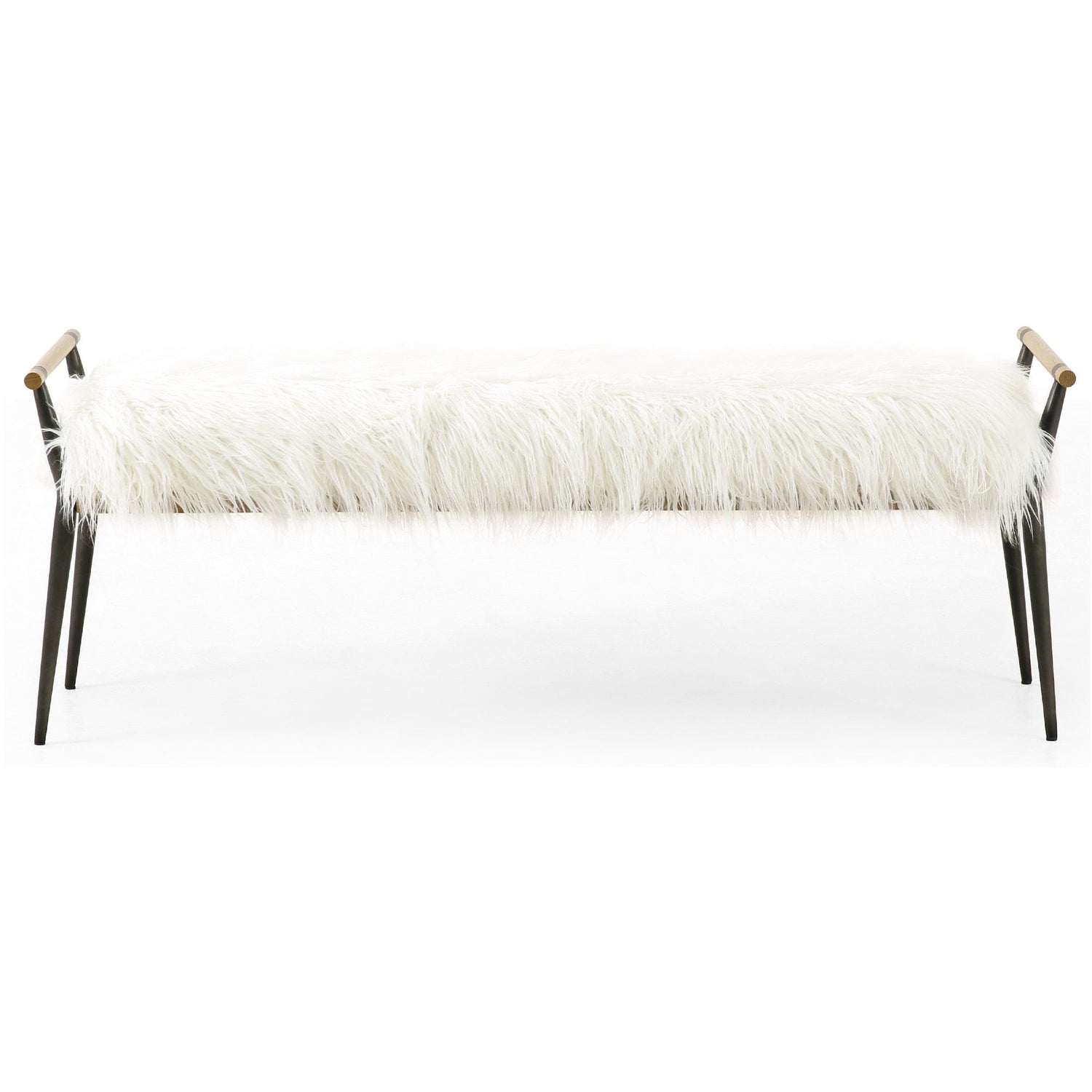 Four Hands Charlotte Bench – Meadow Blu