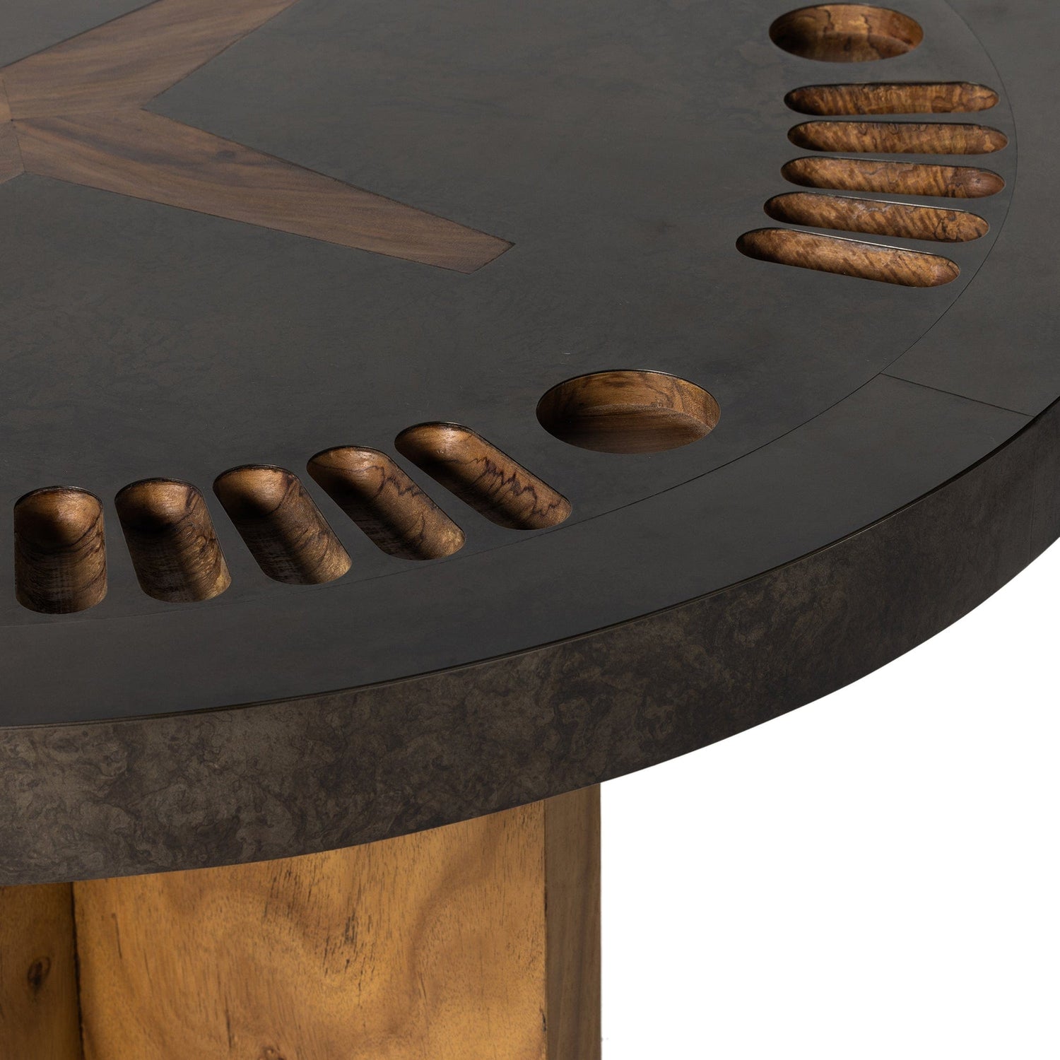 Four Hands Poker Table – Meadow Blu