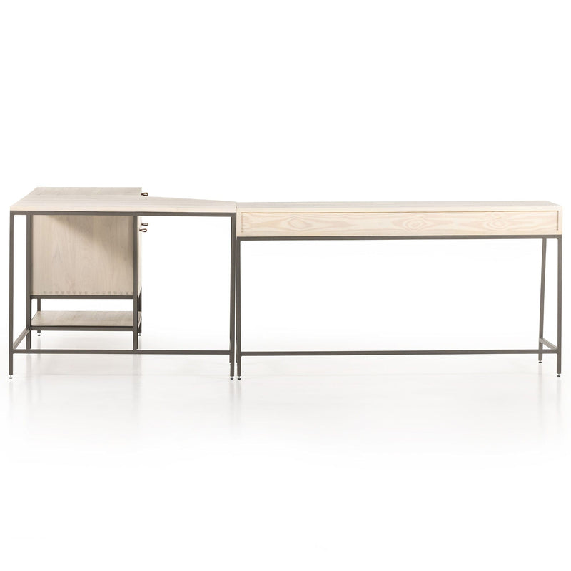 Four Hands Trey Desk System – Meadow Blu