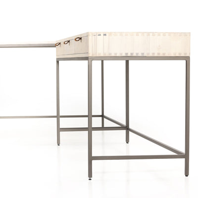 Four Hands Trey Desk System – Meadow Blu