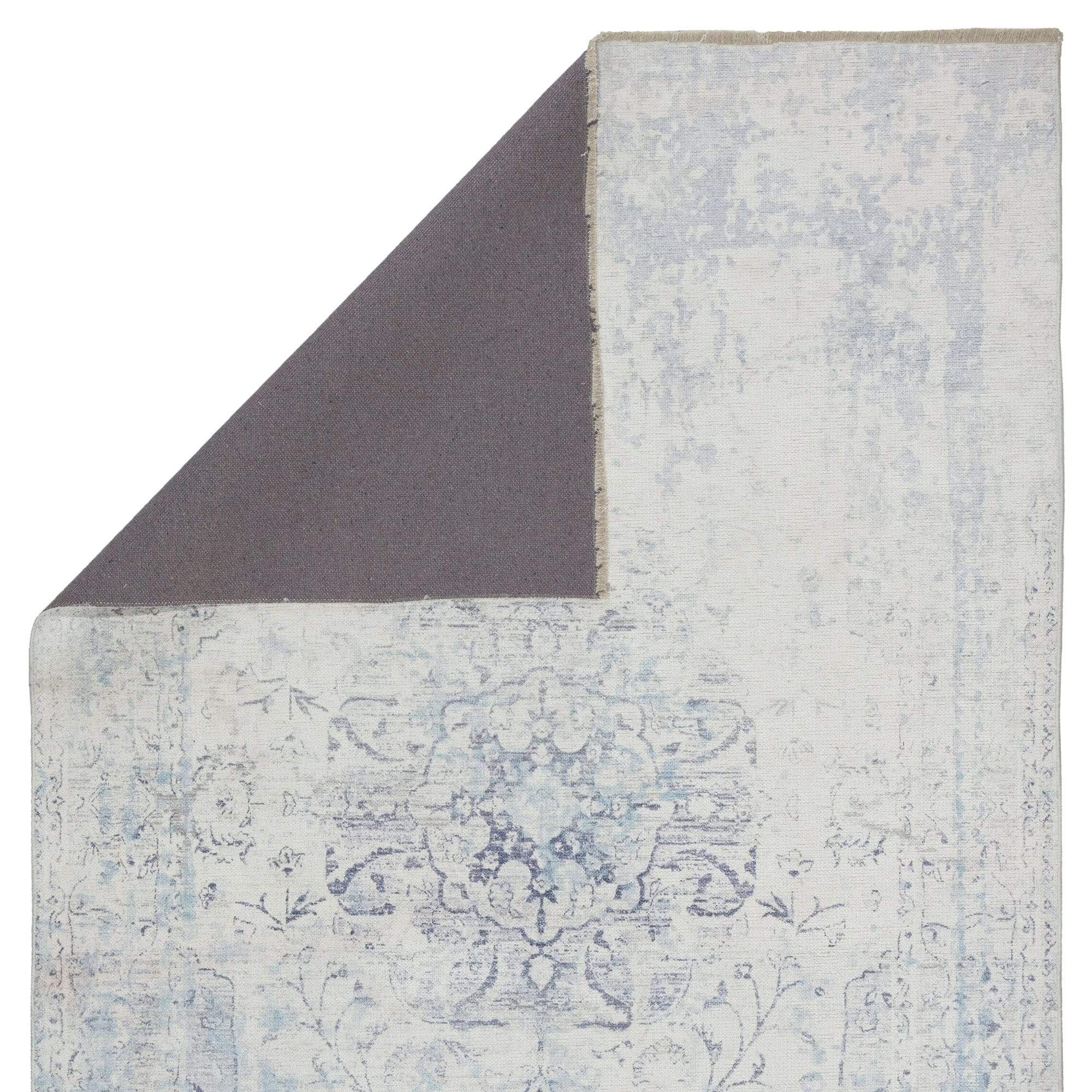 Jaipur Boheme Rug - Dusty Blue/Vaporous Gray – Meadow Blu