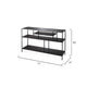Element Shelved Console Table – Meadow Blu