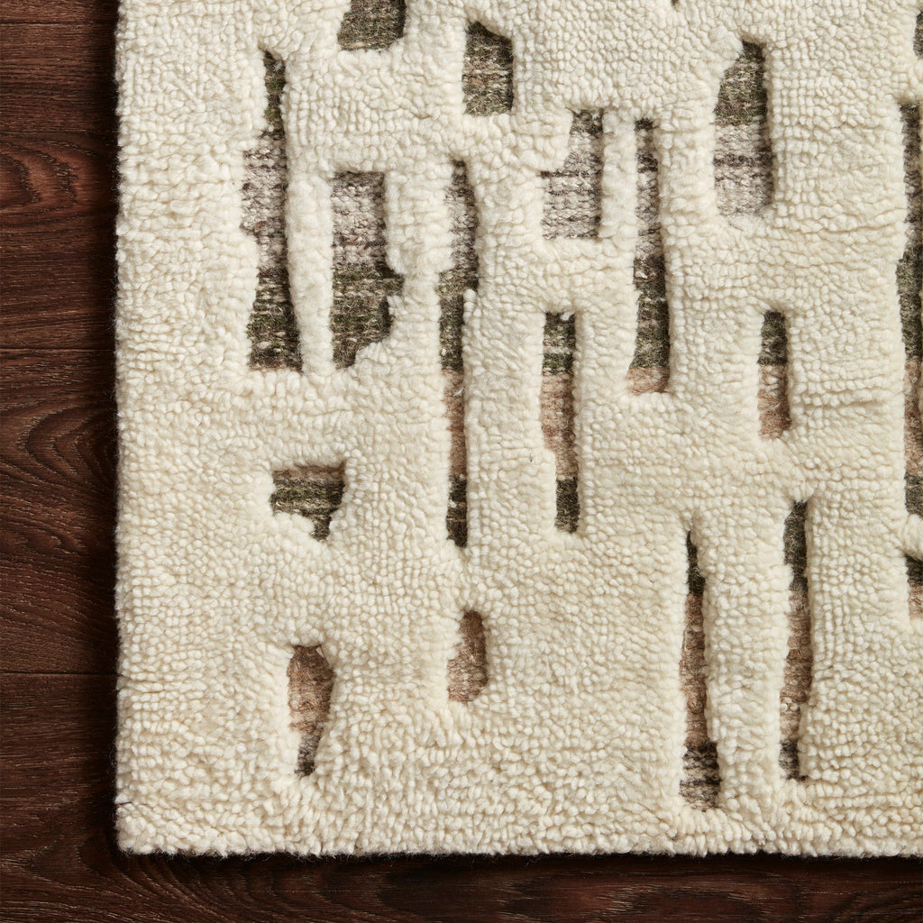 Loloi Bennett Rug - Ivory/Forest – Meadow Blu