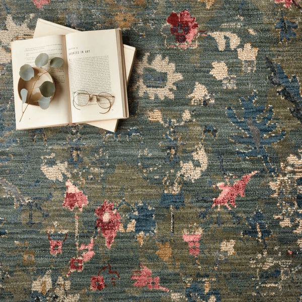 Loloi Giada Rug - Lagoon – Meadow Blu