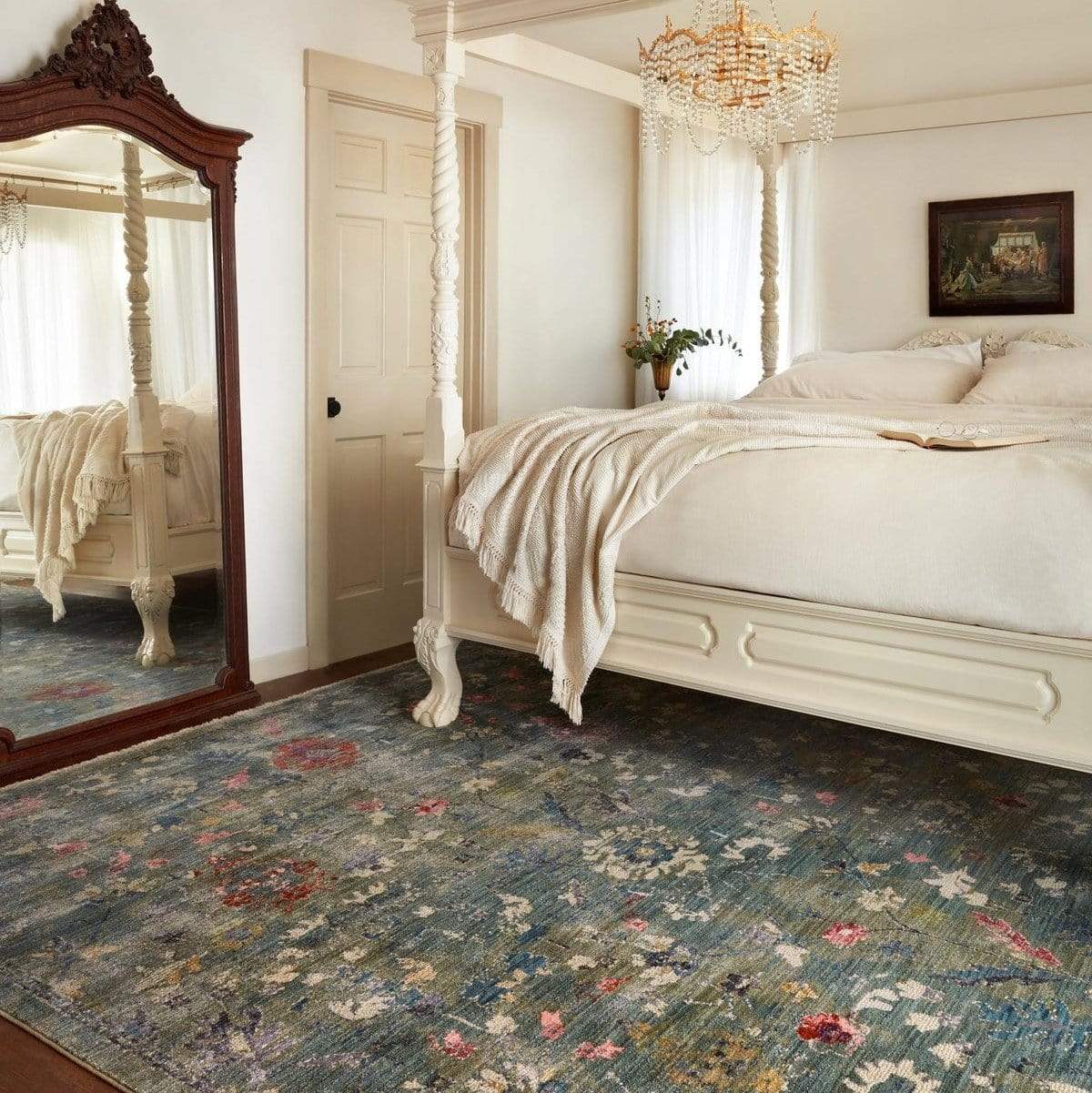 Loloi Giada Rug - Lagoon – Meadow Blu